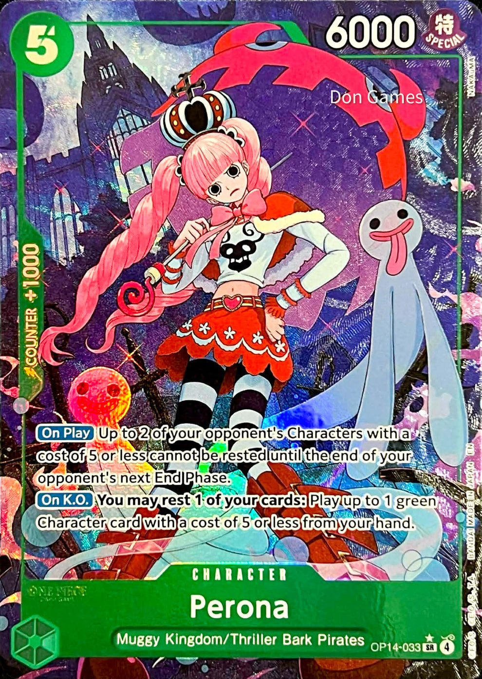 OP14-033 Perona Character Card Alternate Art – Don Games