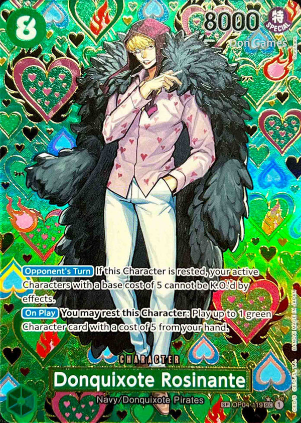 OP04-119 Donquixote Rosinante Character Card SP Alternate Art – Don Games