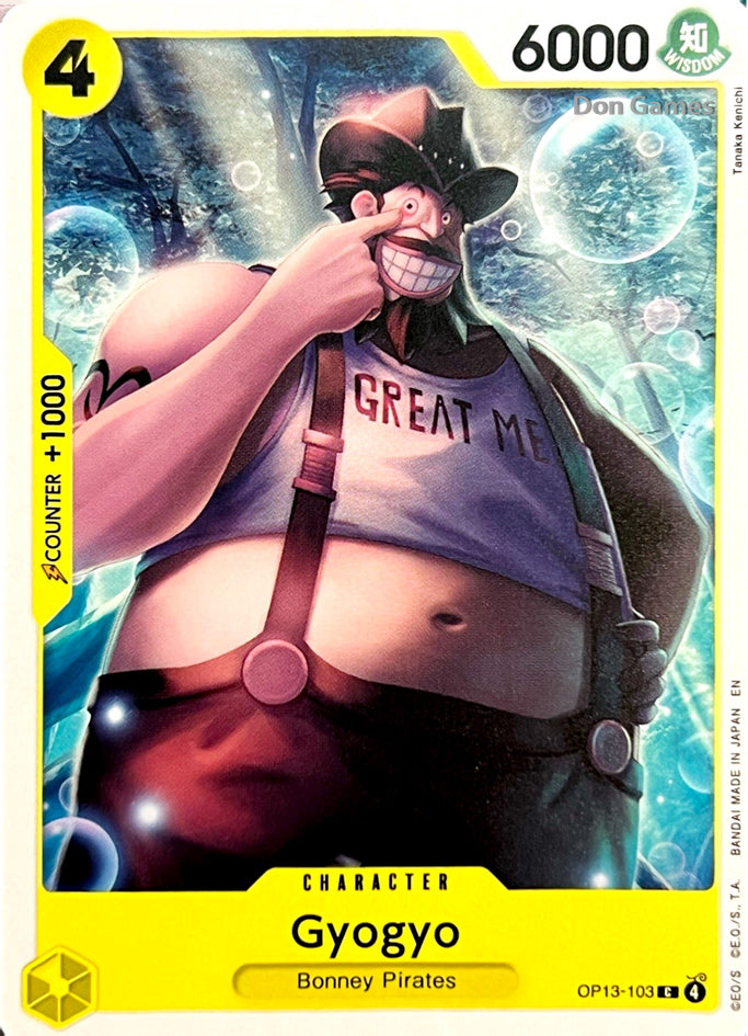 OP13-103 Gyogyo Character Card – Don Games