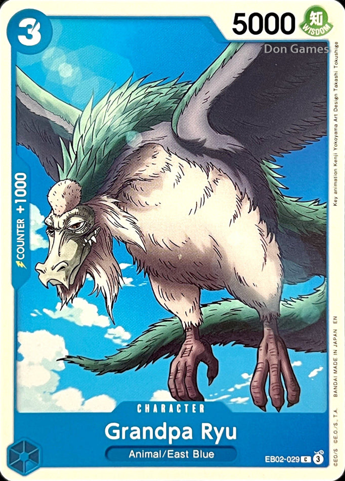 EB02-029 Grandpa Ryu Character Card – Don Games