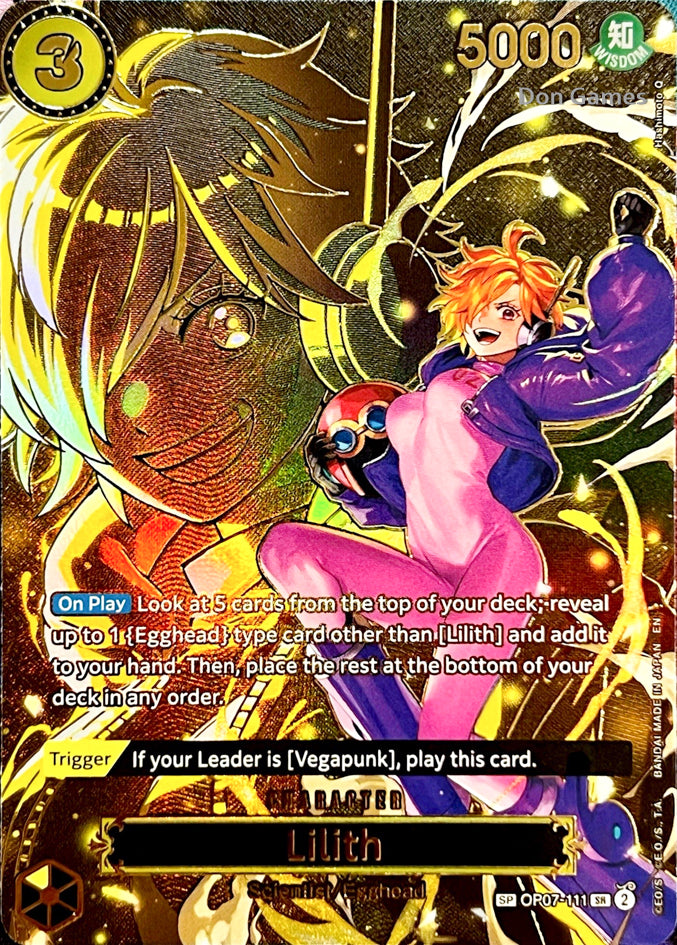OP07-111 Lilith Character Card Special Alternate Art – Don Games