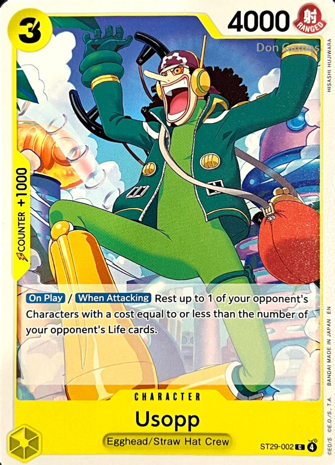 ST29-002 Usopp Character Card – Don Games