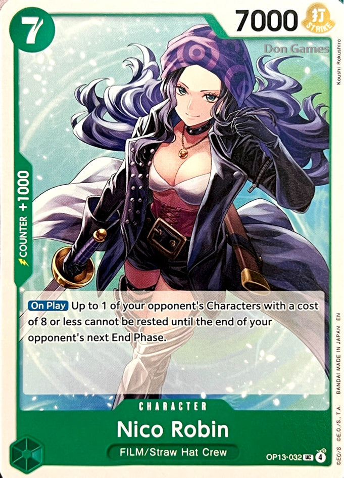 OP13-032 Nico Robin Character Card – Don Games