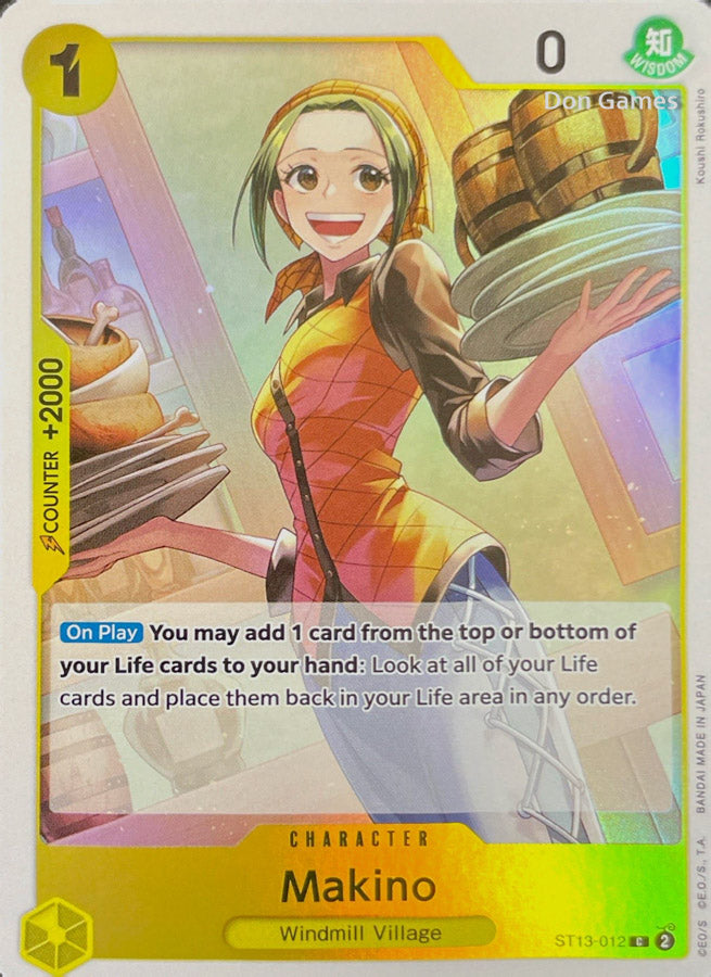 ST13-012 Makino Character Card – Don Games