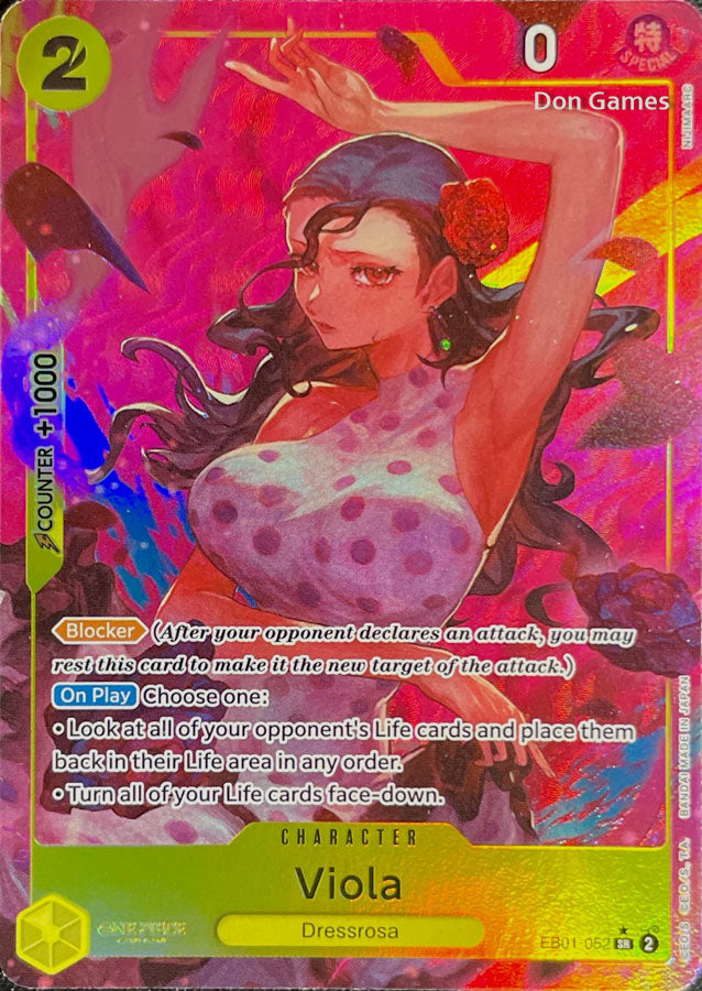 EB01-052 Viola Character Card Alternate Art – Don Games