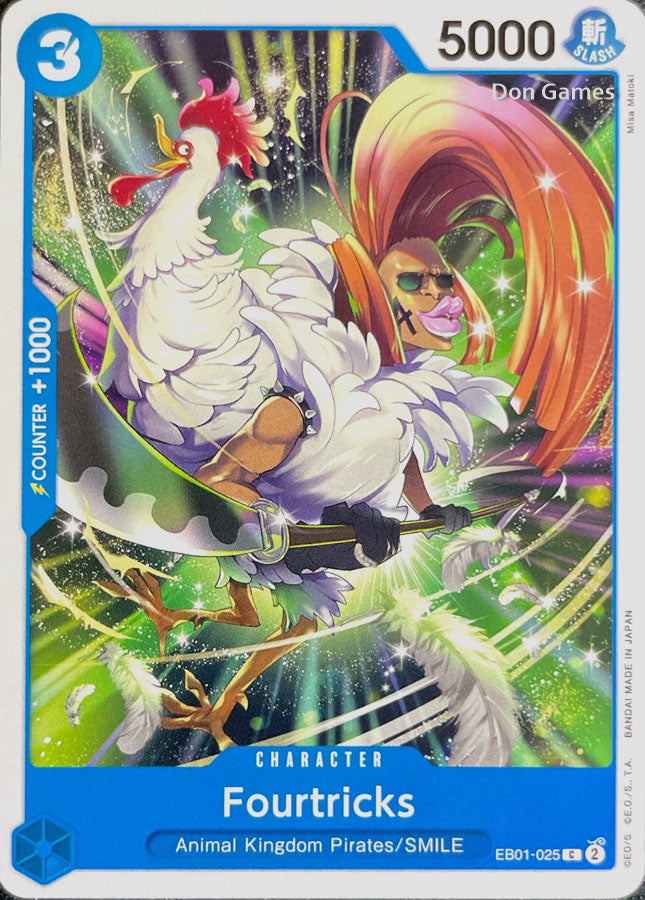 EB01-025 Fourtricks Character Card – Don Games