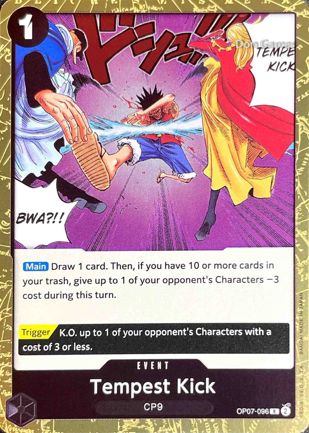 OP07-096 Tempest Kick Event Card – Don Games
