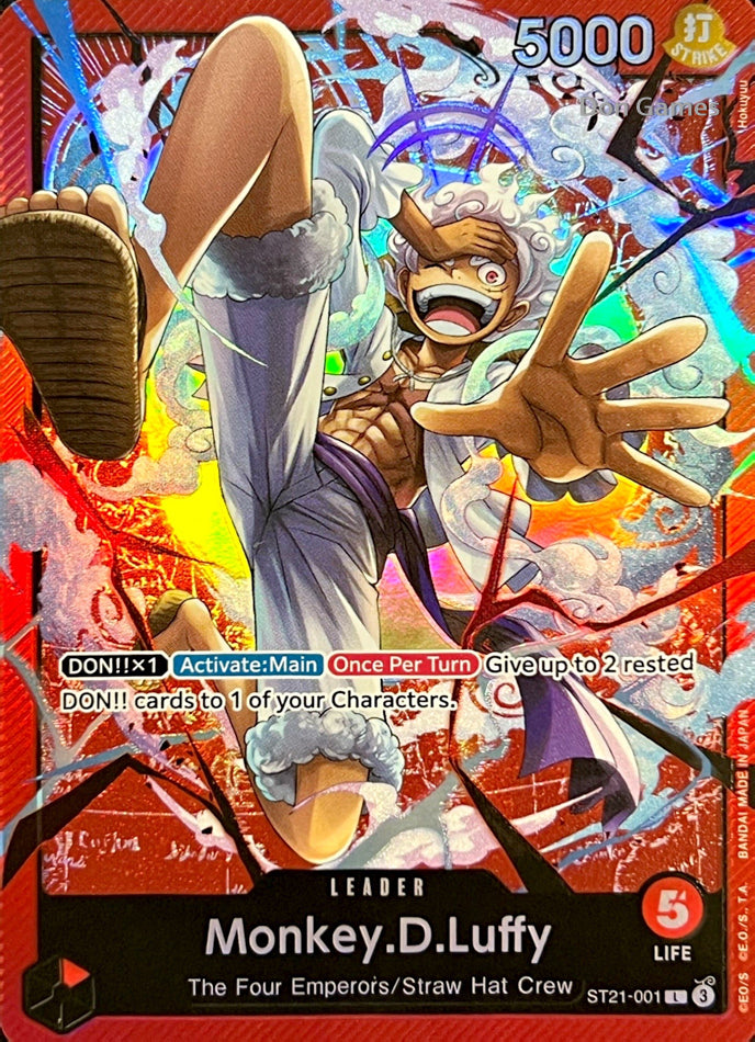 ST21-001 Monkey. D. Luffy Leader Card – Don Games