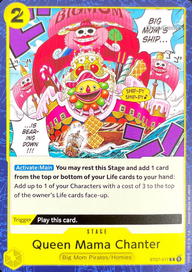 ST07-017 Queen Mama Chanter Stage Card – Don Games