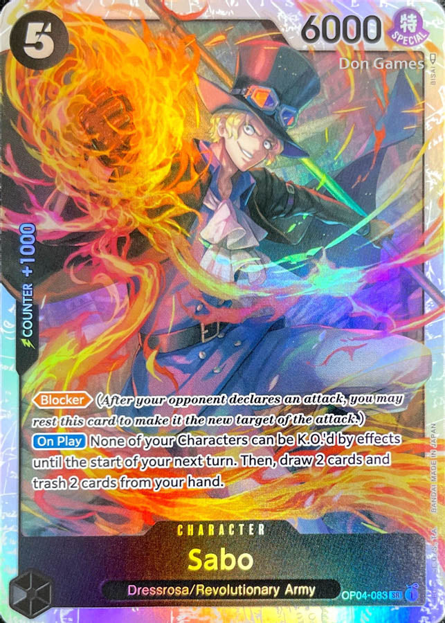 OP04-083 Sabo Character Card – Don Games