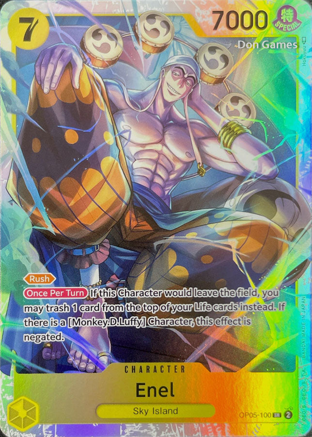 OP05-100 Enel Character Card – Don Games