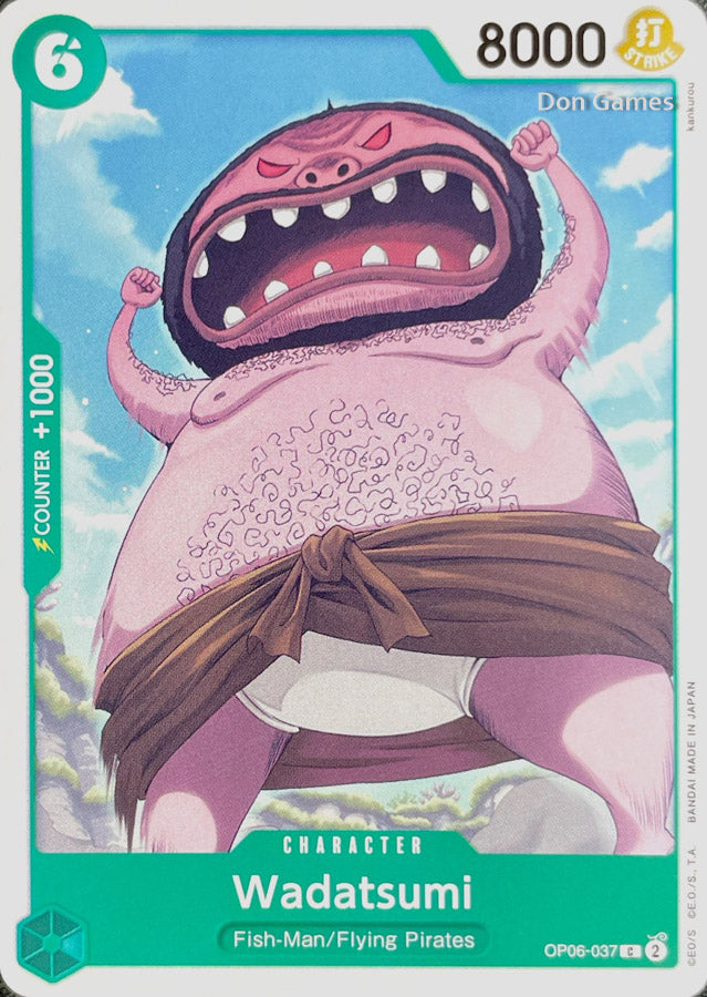 OP06-037 Wadatsumi Character Card – Don Games