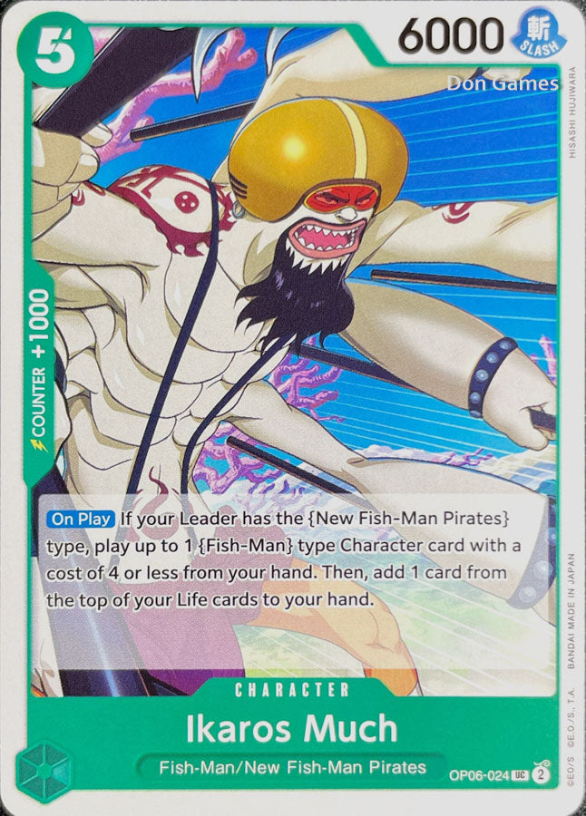 OP06-024 Ikaros Much Character Card – Don Games