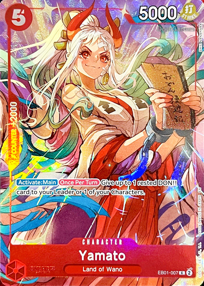 EB01-007 Yamato Character Card Alternate Art Best Selection Vol. 4 ...