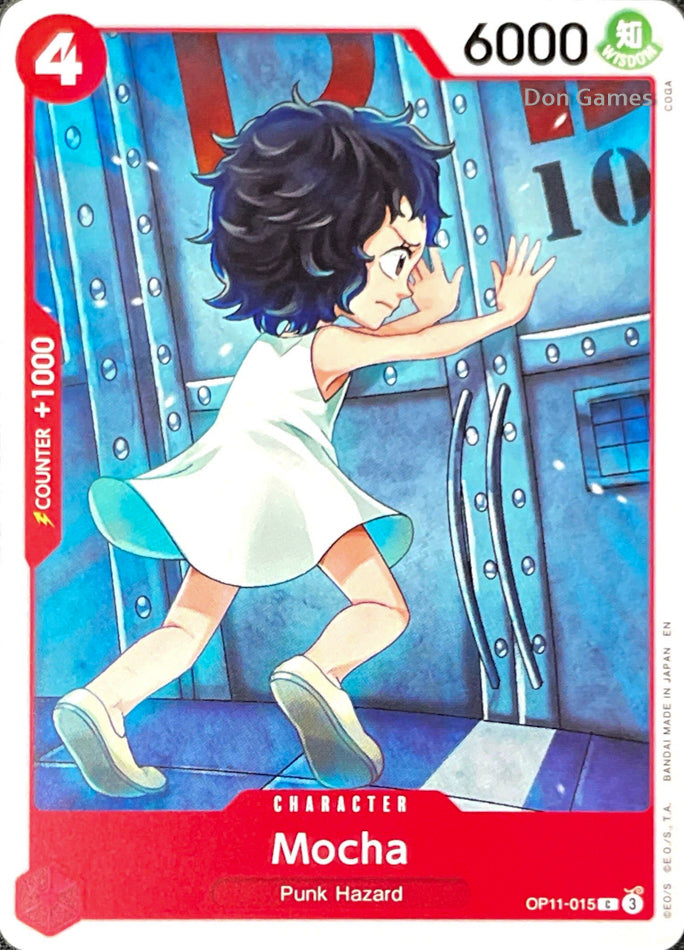 OP11-015 Mocha Character Card – Don Games