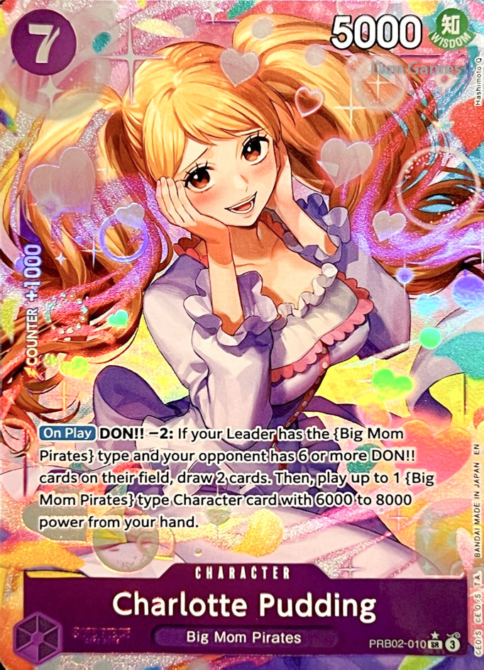 PRB02-010 Charlotte Pudding Character Card Alternate Art – Don Games