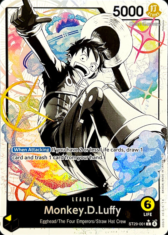 ST29-001 Monkey. D. Luffy Leader Card Alternate Art – Don Games