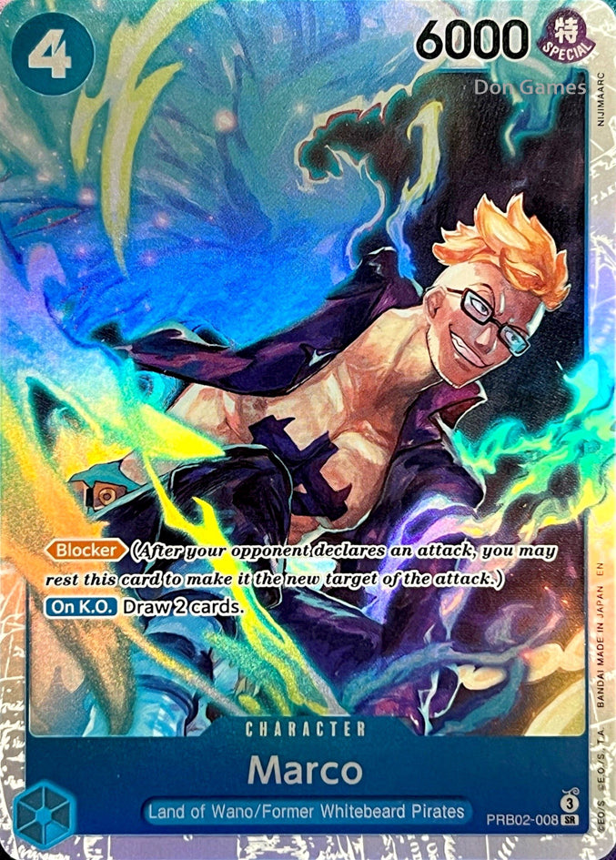 PRB02-008 Marco Character Card – Don Games