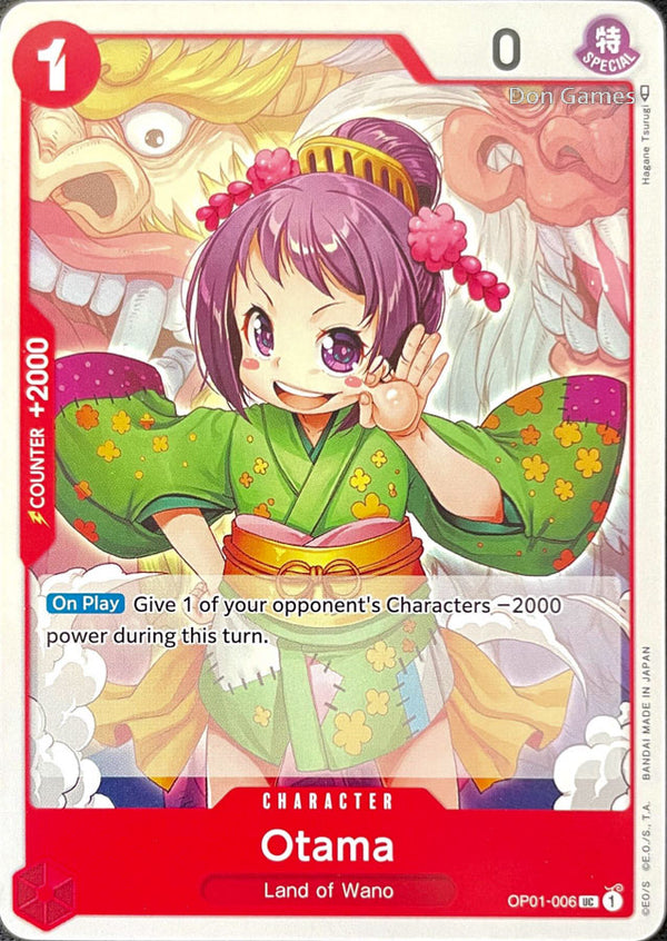 OP01-006 Otama Character Card – Don Games