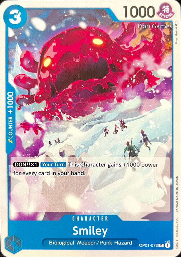 OP01-072 Smiley Character Card – Don Games
