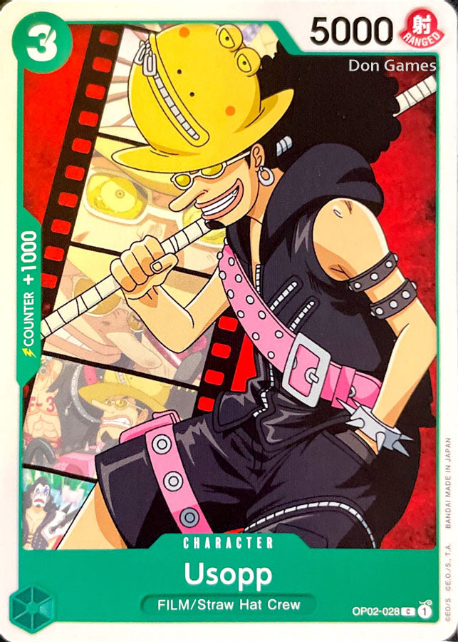 OP02-028 Usopp Character Card – Don Games